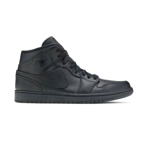 Jordan | Shoes | Air Jordan Mid Triple Black 220 | Poshmark